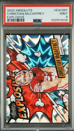 🔥2024 Panini Absolute Christian McCaffrey Explosive Case Hit EX-CMY 🔥 ...