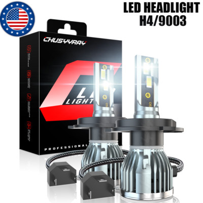 2pc 9003 LED Headlight Bulbs Conversion Kit 6000K Fit For Lexus LS400 ...