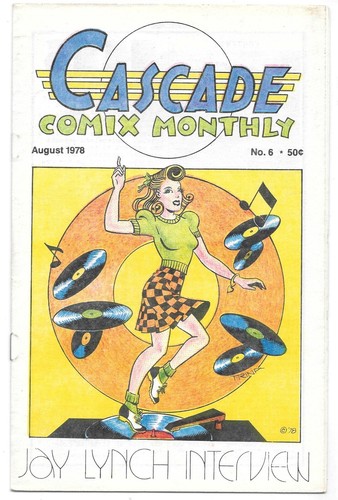 Cascade Comix Monthly #6 1978 Underground FN/VF 1st Print UG Spiegelman ...