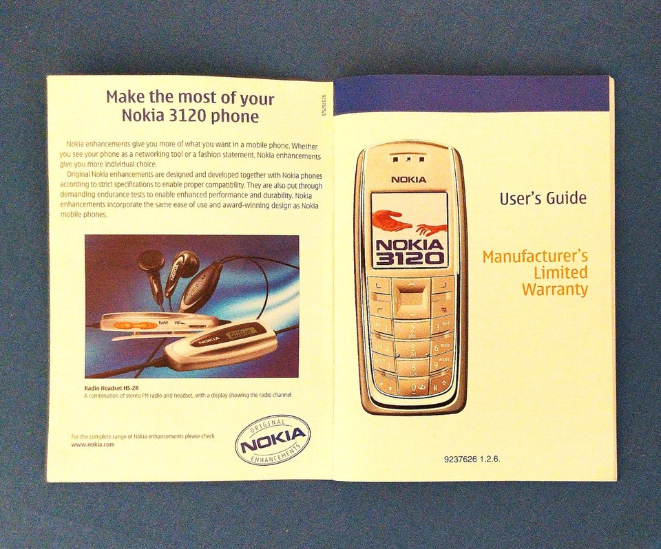 NOKIA 3120 MOBILE PHONE WITH ORIGINAL BOX - UNLOCKED | eBay