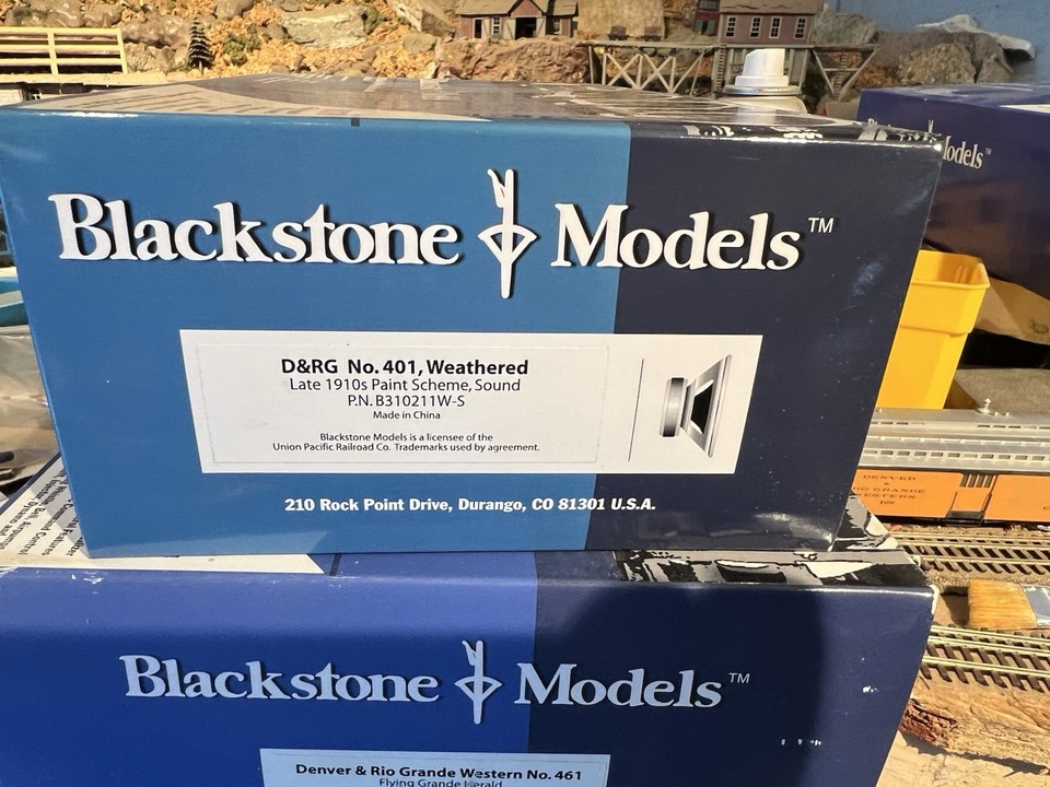 Blackstone Models B310212-S HOn3 RGS C-19 2-8-0 Steam Locomotive w ...