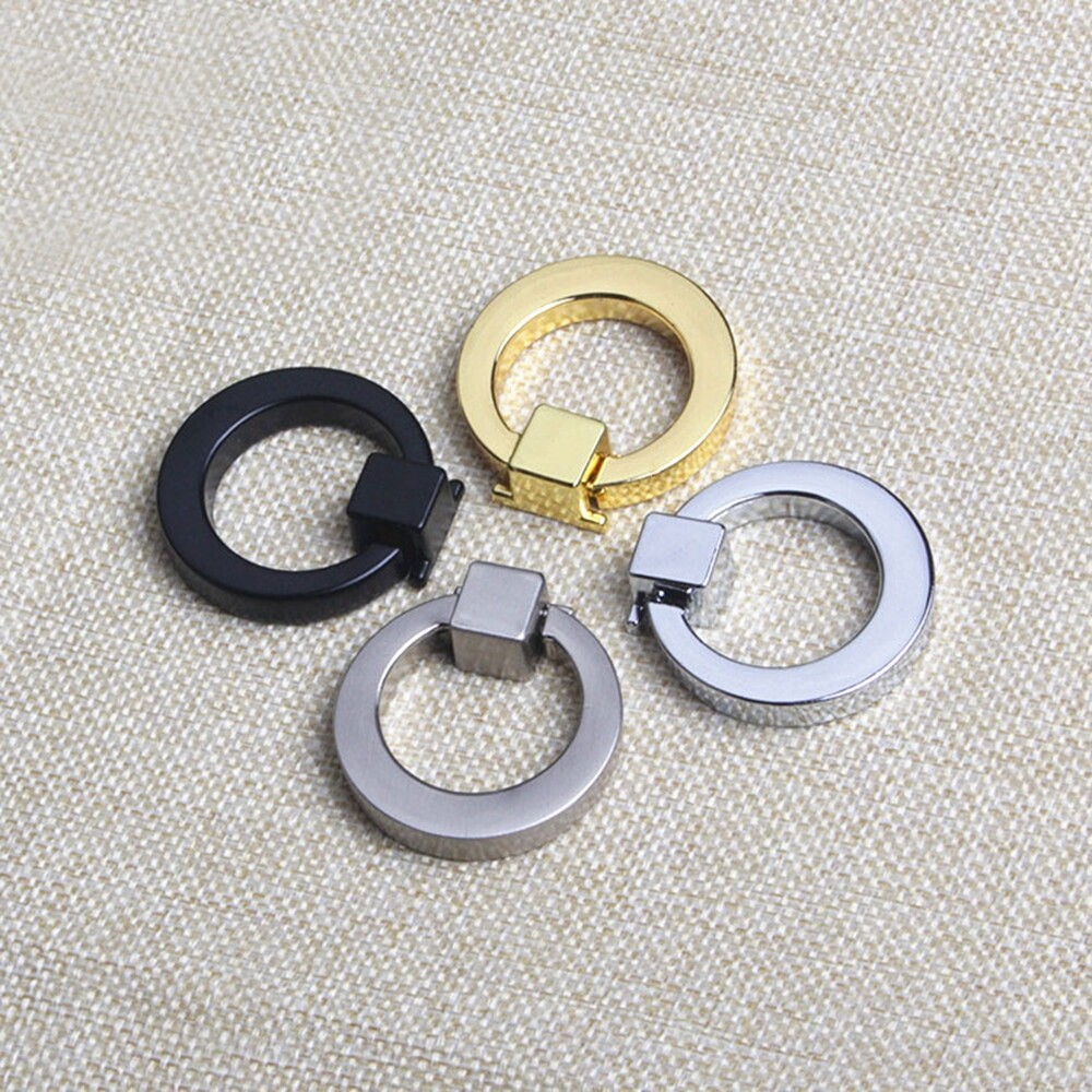 Kitchen Ring Circle Drawer Pulls Door Handles Furniture Hardware ...