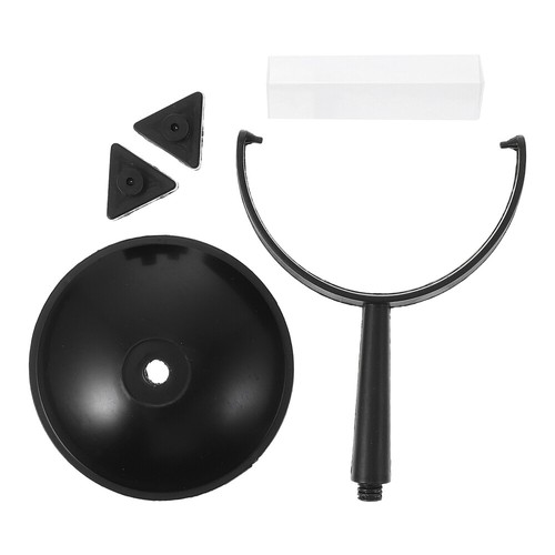 Prism Clear Triangular Prisms Optical Glass Light Tool Student | eBay