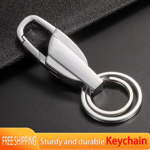 Household metal key ring motorcycle universal alloy keychain car ...