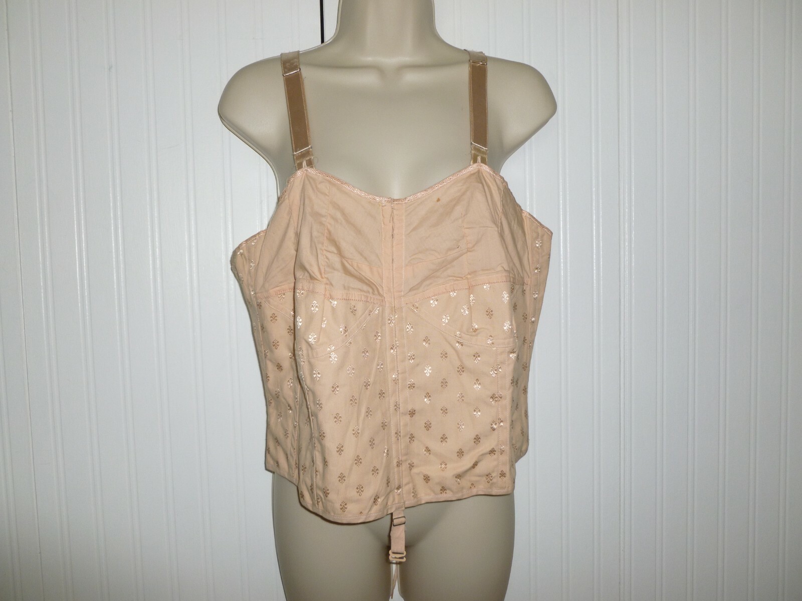 Vintage 1930s 1940s Corset Bra Bralette Brassier Fren… - Gem