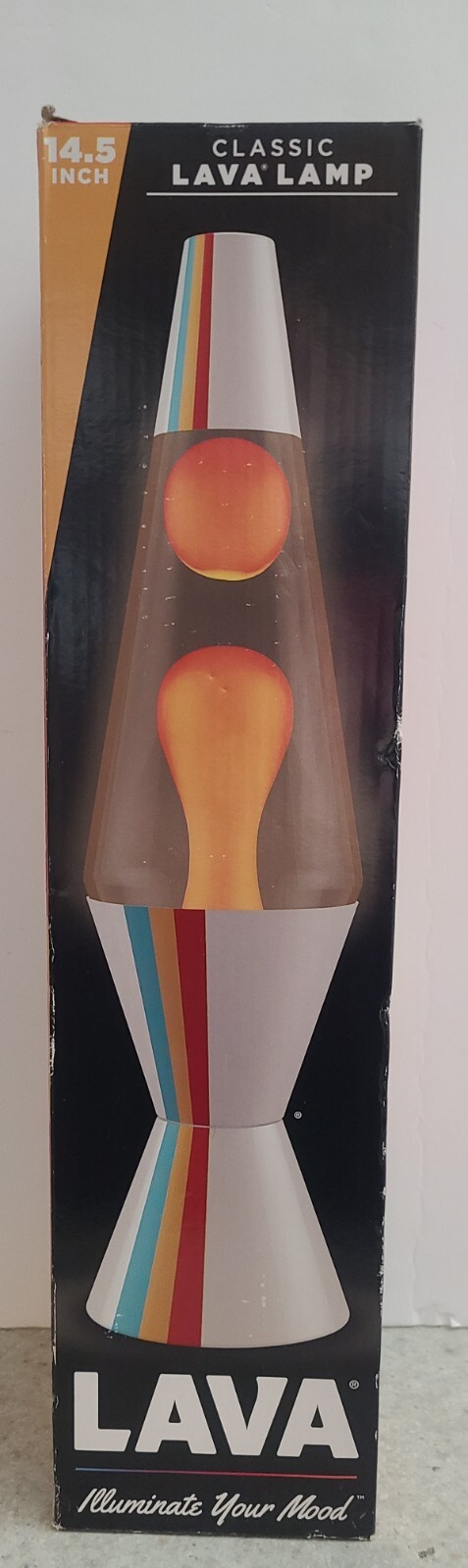 ️Schylling Classic Lava Lamp 14.5" Beach Bum Green Lava Clear Liquid ...