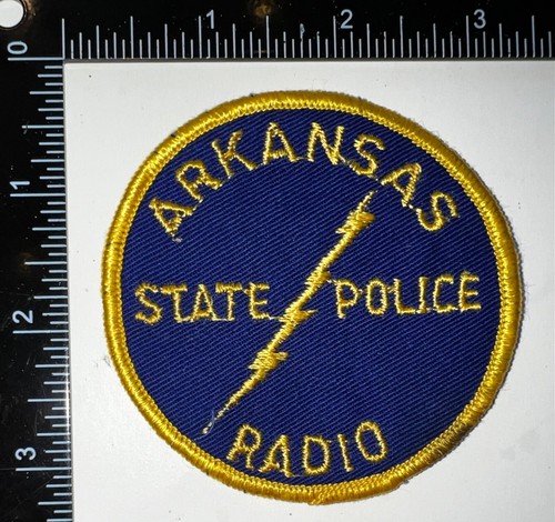 VINTAGE OBSOLETE Arkansas AR State Police Radio Patch | eBay