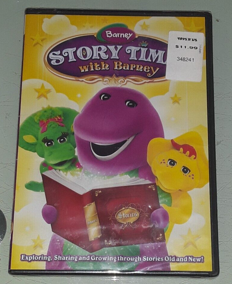 storytime STORY TIME WITH BARNEY DVD NEW | Grelly USA