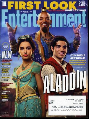 Entertainment Weekly Magazine #1542/1543 Dec 28,2018 Jan 4,2019 ALADDIN ...