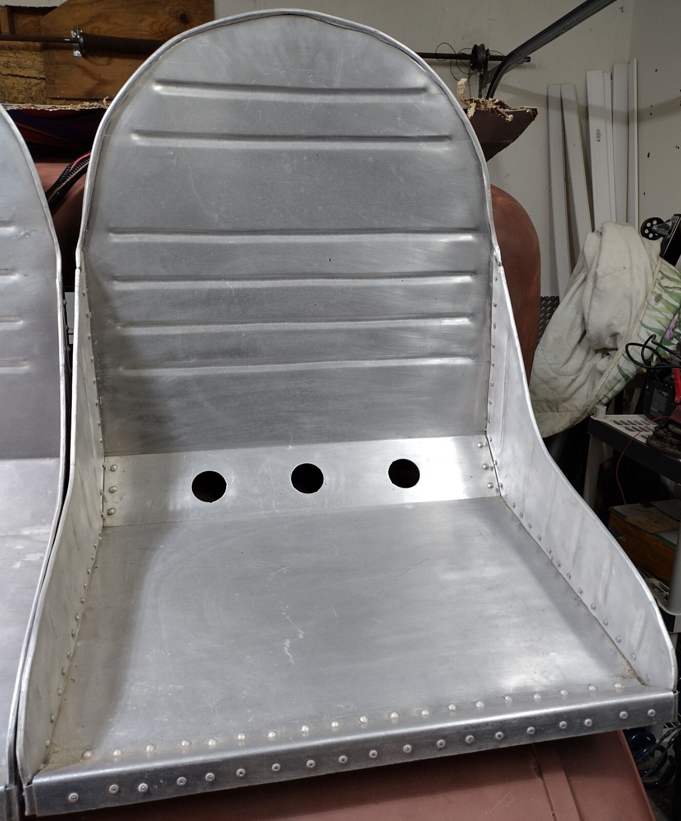 Aluminum Bomber Seats *Pair* | eBay
