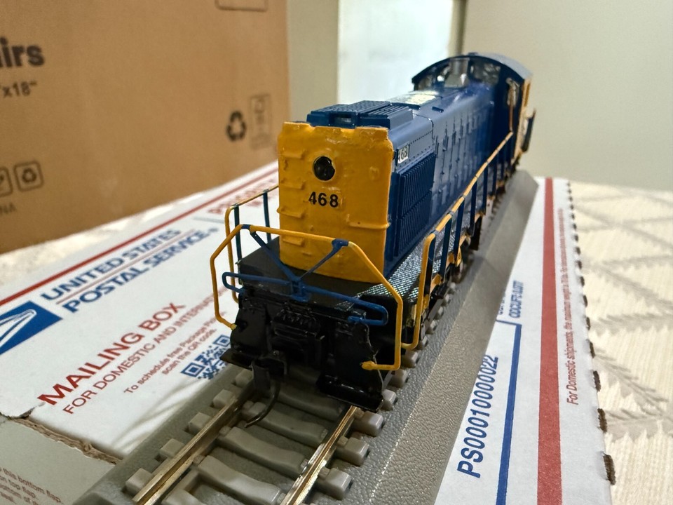 HO SCALE LOCOMOTIVE Atlas RS1 LONG ISLAND RAILROAD CUSTOM PAINTED MTA ...