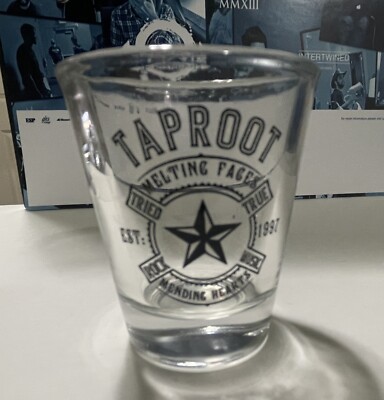Taproot Shot Glass Rock Music Guitar Pick Shirt Nonpoint Chevelle ...