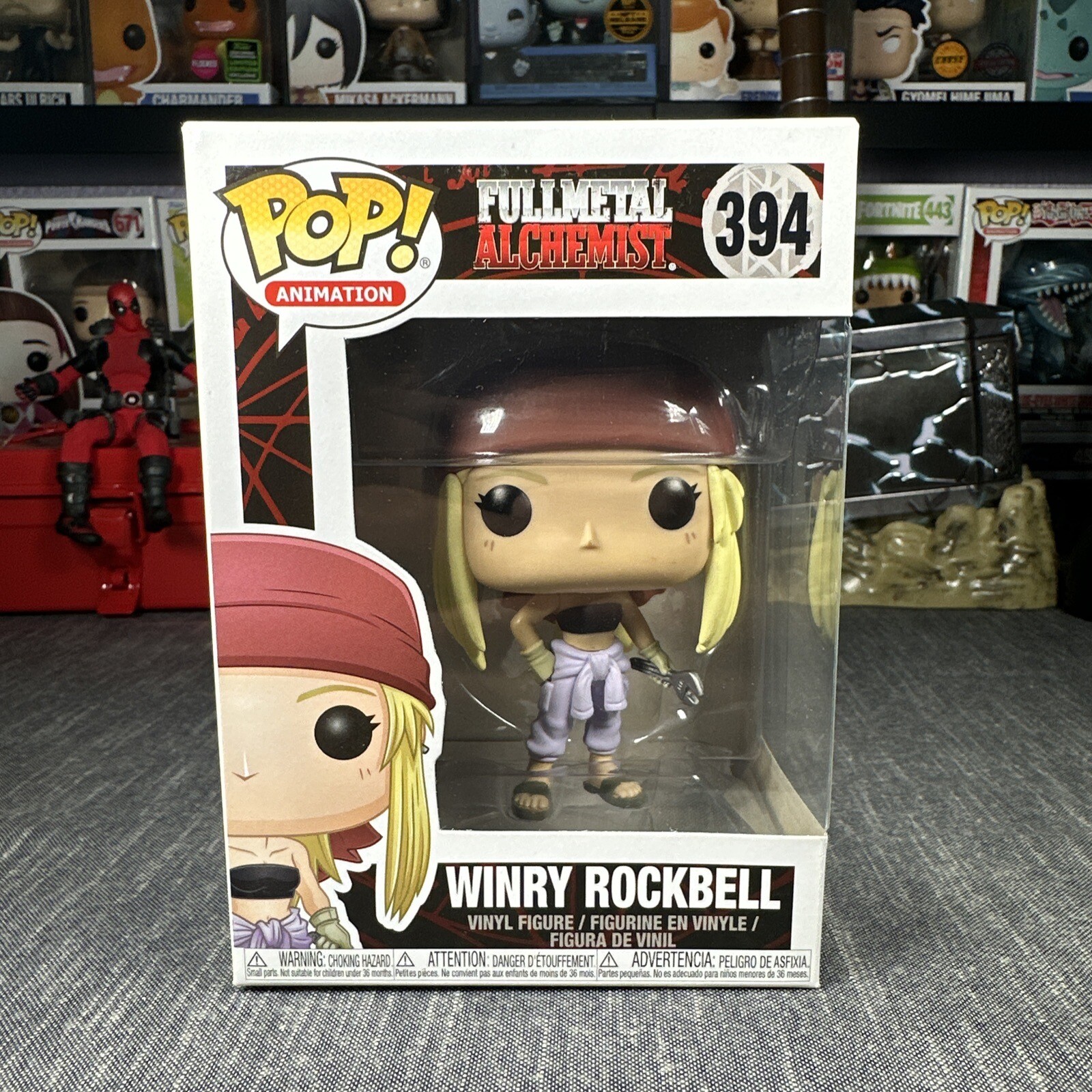 Funko+Pop%21+Vinyl%3A+Fullmetal+Alchemist+-+Winry+Rockbell+%23394 for ...