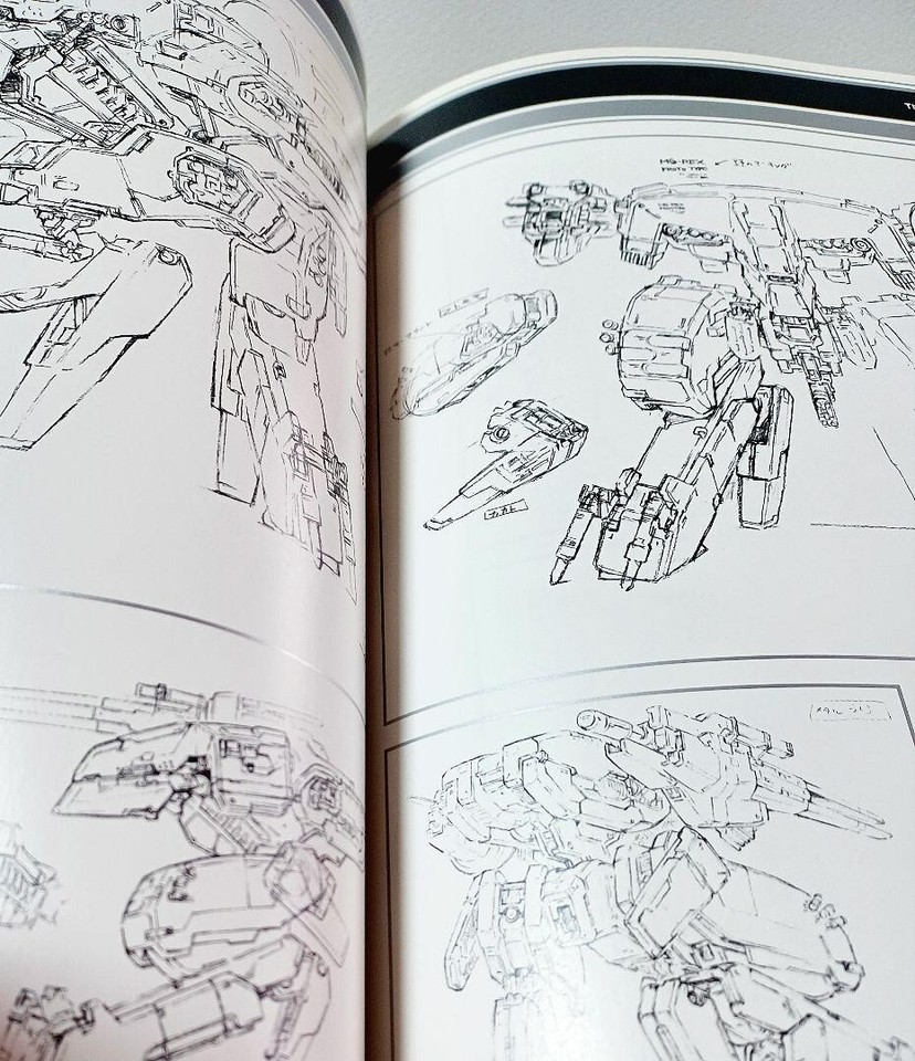 THE ART OF METAL GEAR SOLID Yoji Shinkawa Art book illustration 1999 ...