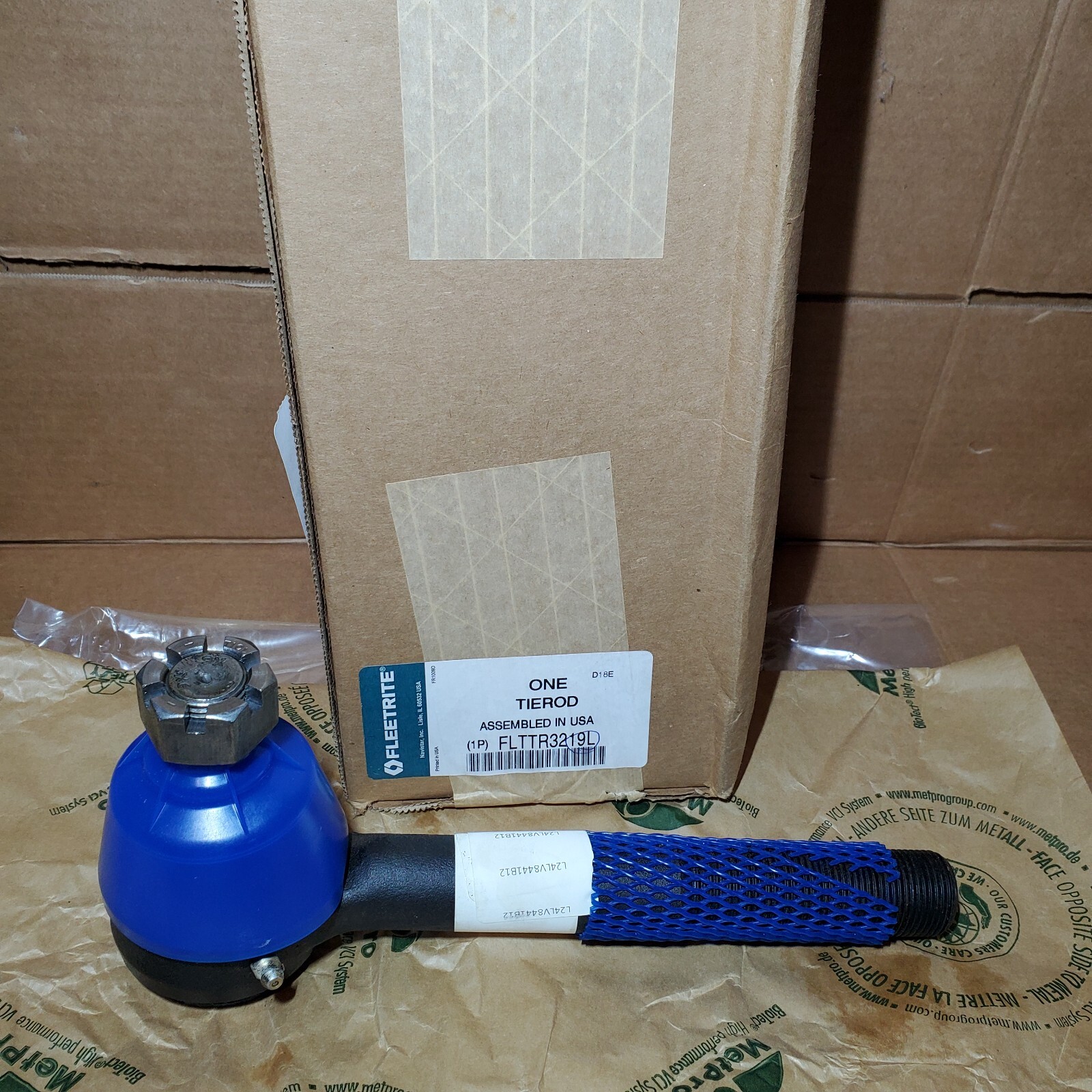 Genuine International Greaseable LH Tie Rod End Fleetrite FLTTR3219L | eBay