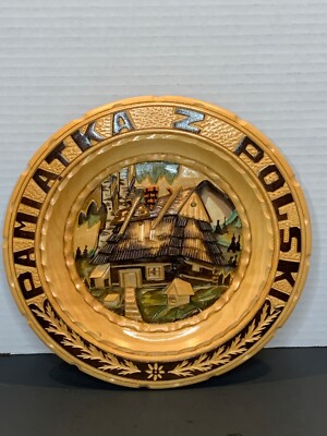 Hand Carved Wood Wall Art Souvenir from Poland ( Pamiatka z Polski) | eBay
