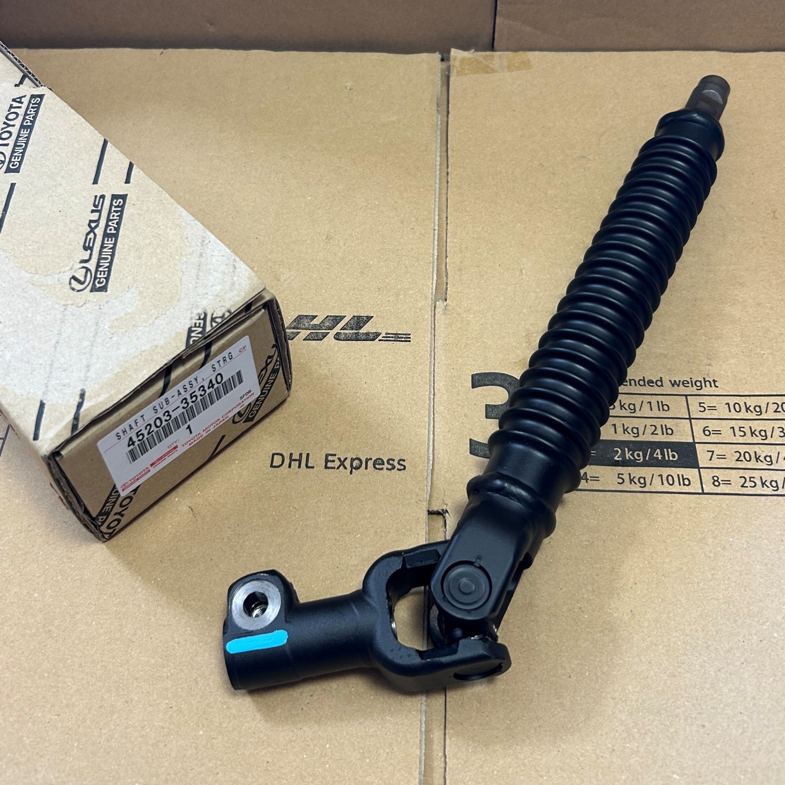 【NEW】Toyota Genuine 2010-2014 FJ Cruiser SHAFT SUB-ASSY STEERING 45203 ...