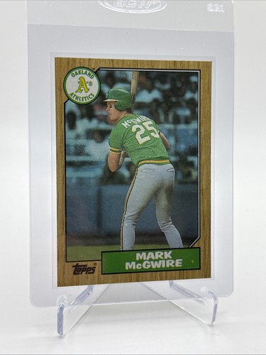 1987 Topps Mark McGwire Rookie Baseball Card #366 Mint FREE SHIPPING | eBay