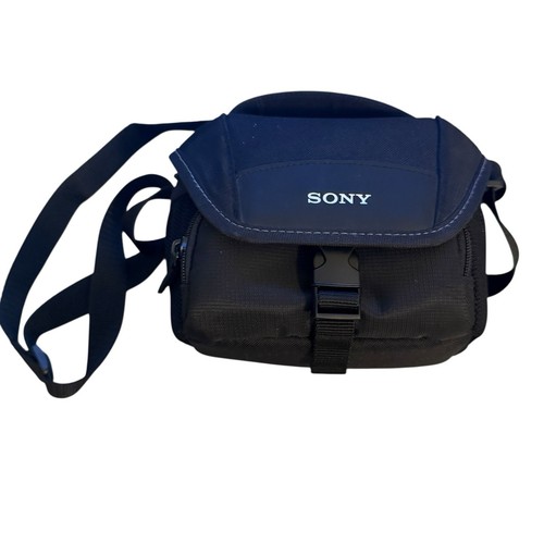 Sony Camera Camcorder Case Small Bag Black with Strap – Compact Travel ...