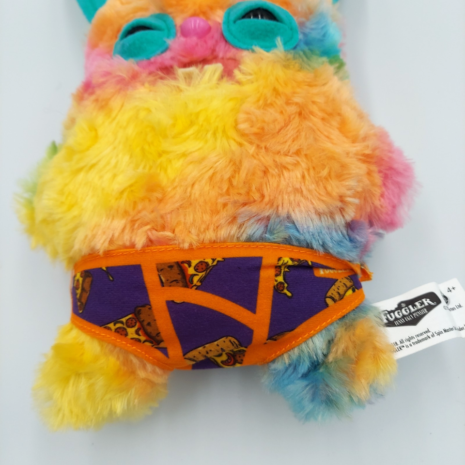 Budgie Fuggler Rabid Rabbit plush rainbow pastel 12" | eBay
