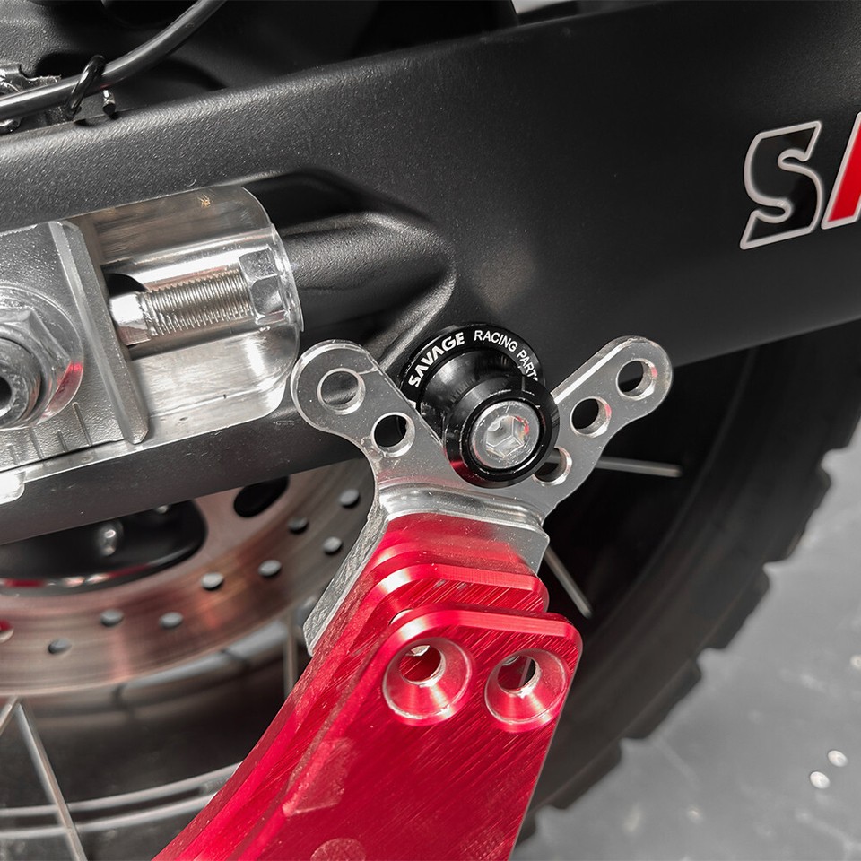 M10 Swingarm Spools Sliders Rear Stand Screw For CFMOTO 675 SS SR SR-R ...