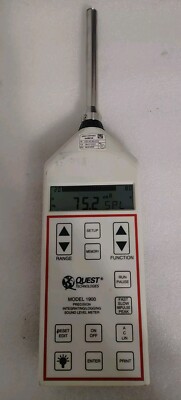 Quest Technologies 1900 Type 1 Precision Integrating/Logging Sound ...