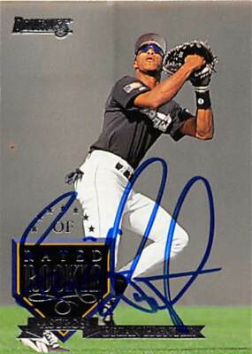Brian Hunter autographed Baseball Card (Astros) 1994 Donruss Rated ...