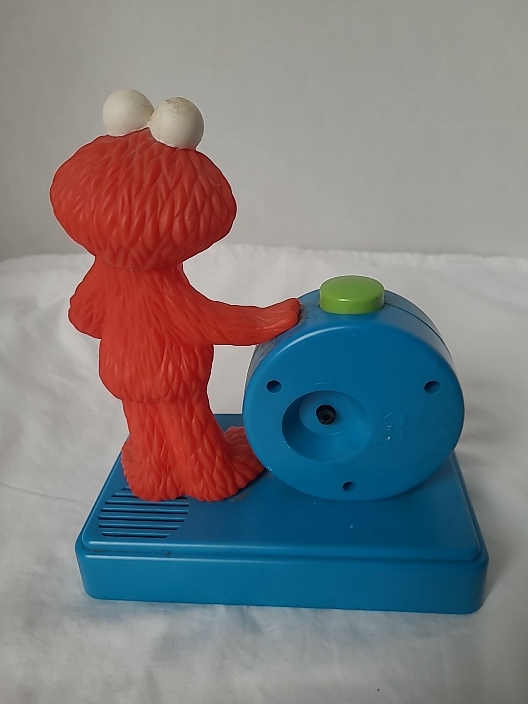 Elmo sesame street alarm clock tested working fantasma clean musical