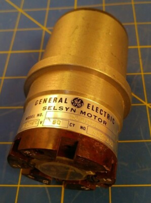 General Electric 2J5JA1 Selsyn Motor 115V 60HZ 1200RPM | eBay