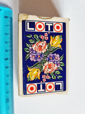 CARTE DA GIOCO LOTO GRIMAUD POKER BRIDGE ORIGINAL VINTAGE 80s PLAYING ...