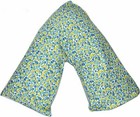 Printed V-Shaped Pillowcase Orthopedic V Cover Polycotton Head Neck ...