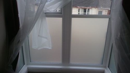 Heimwerker Static Cling Privacy Frosted Window Film Easy Installation ...
