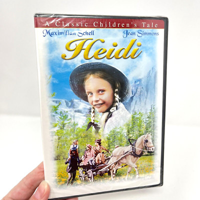 NEW! Heidi DVD, 1968, Classic Children's Tale, Maximilian Schell Jean Simmons | eBay