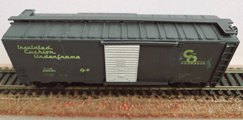 Athearn 23000 C&O Progress Cushioned Underframe Model Railroad Box Car ...