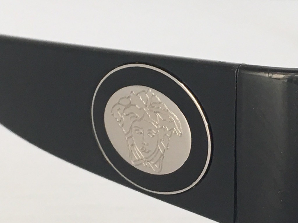 76 Versace MOD 2101 1009/87 120 3N Shield Black Medusa Sunglasses Frame ...