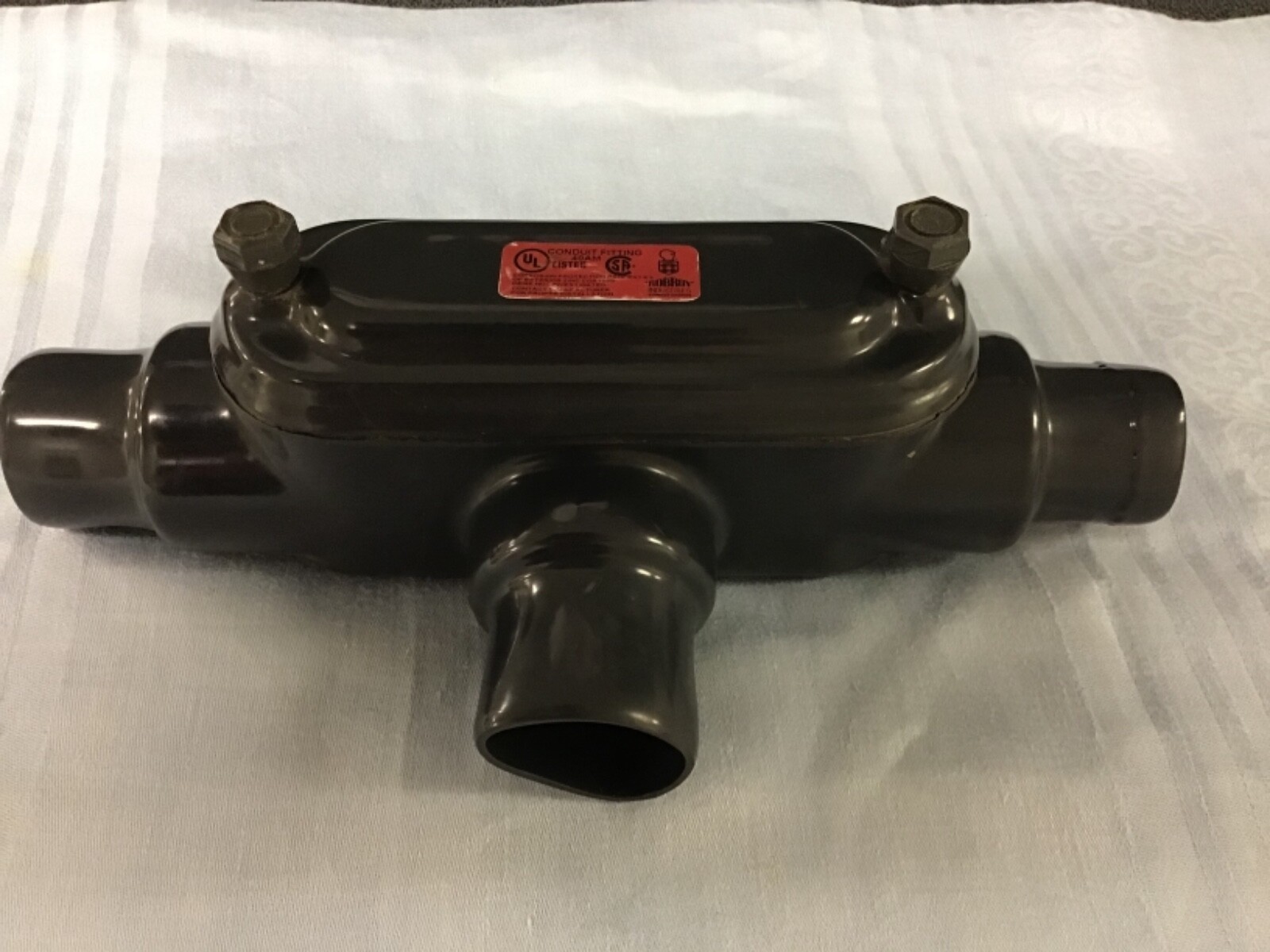 Conduit Fitting, 1 1/4” T Condulet, PVC Coating, Robry Industries | eBay