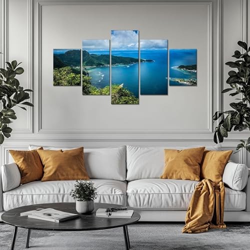 American Samoa Wall Decor Samoa National Park Wall Art Pago Pago 60Lx ...