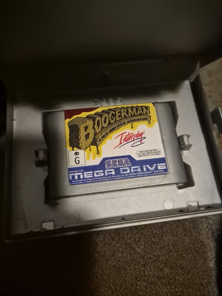 Sega Mega Drive - Boogerman (Silver Ozisoft) | eBay Australia