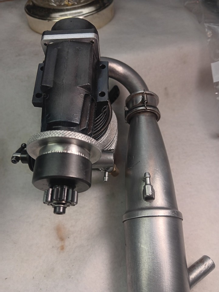 ORION .26 R/C Nitro Engine Complete RTR W/Header Pipe Pull Start Carb ...