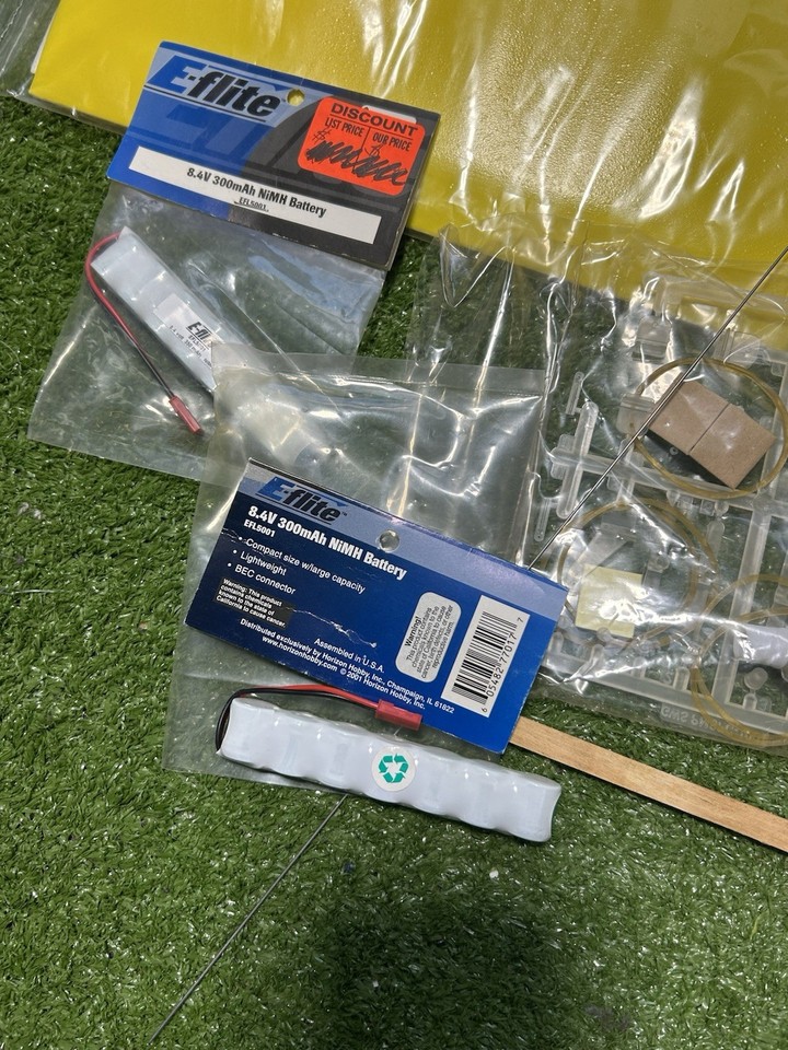 GWS PICO-J3-S RC AIRCRAFT INDOOR FLYER KIT AIRPLANE MODEL New Open Box ...