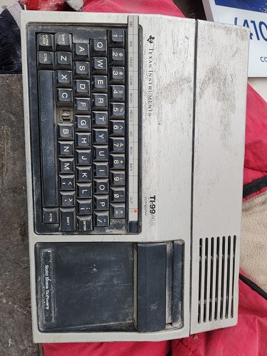 Texas Instruments Ti-99/4A Vintage Home Computer "untested" | eBay