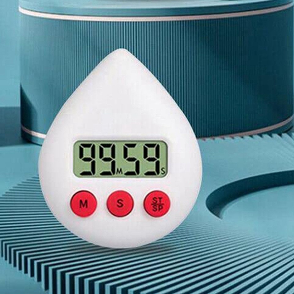 2X Digital Clock Timer Temperature Humidity Visual Countdown Timer ...