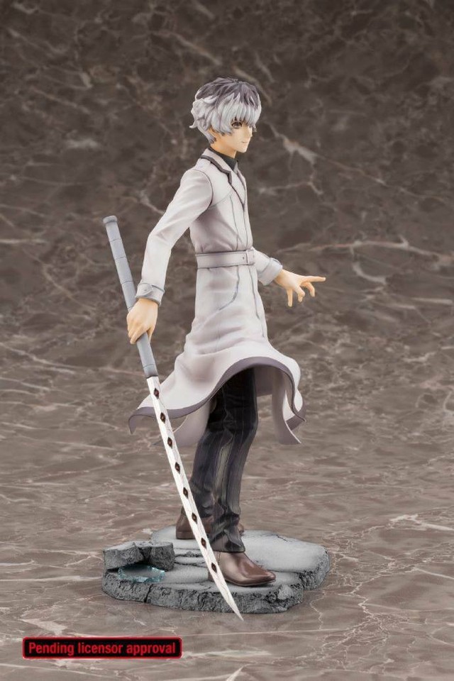 Anime Tokyo Ghoul Kaneki Ken in Suit Coat w/Sword Action Figure Toy ...