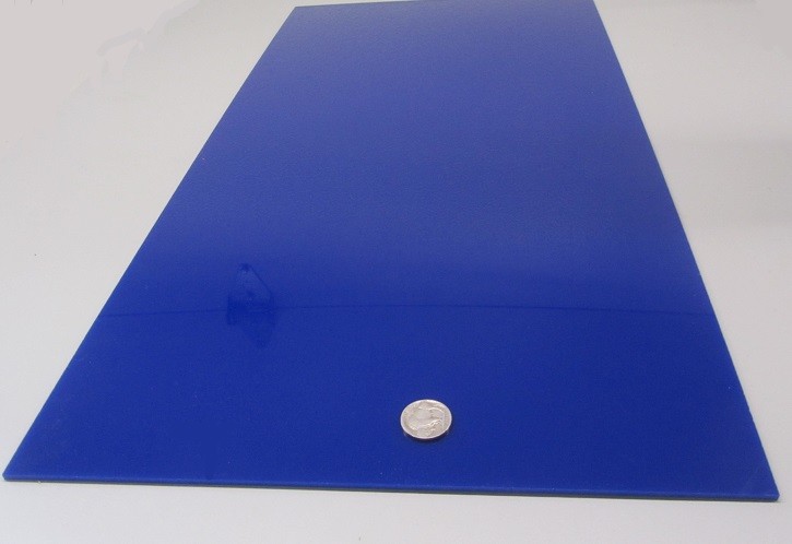 2050 Translucent Blue Acrylic Sheet 1/8" Thick 12" x 24" | eBay
