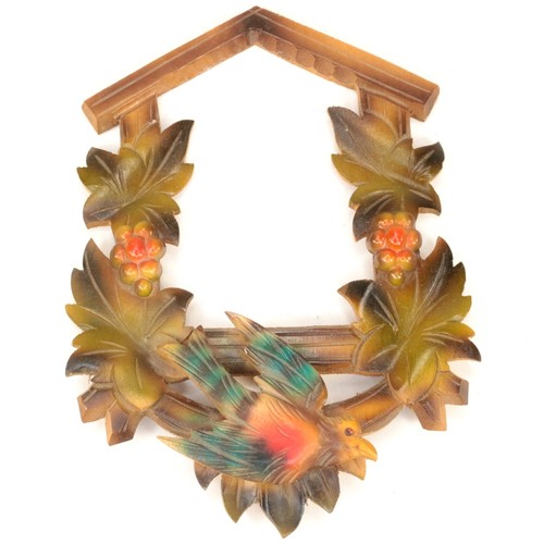 Cuckoo Clock Case Front Frame 11 in Tall Vintage - GG966 | eBay