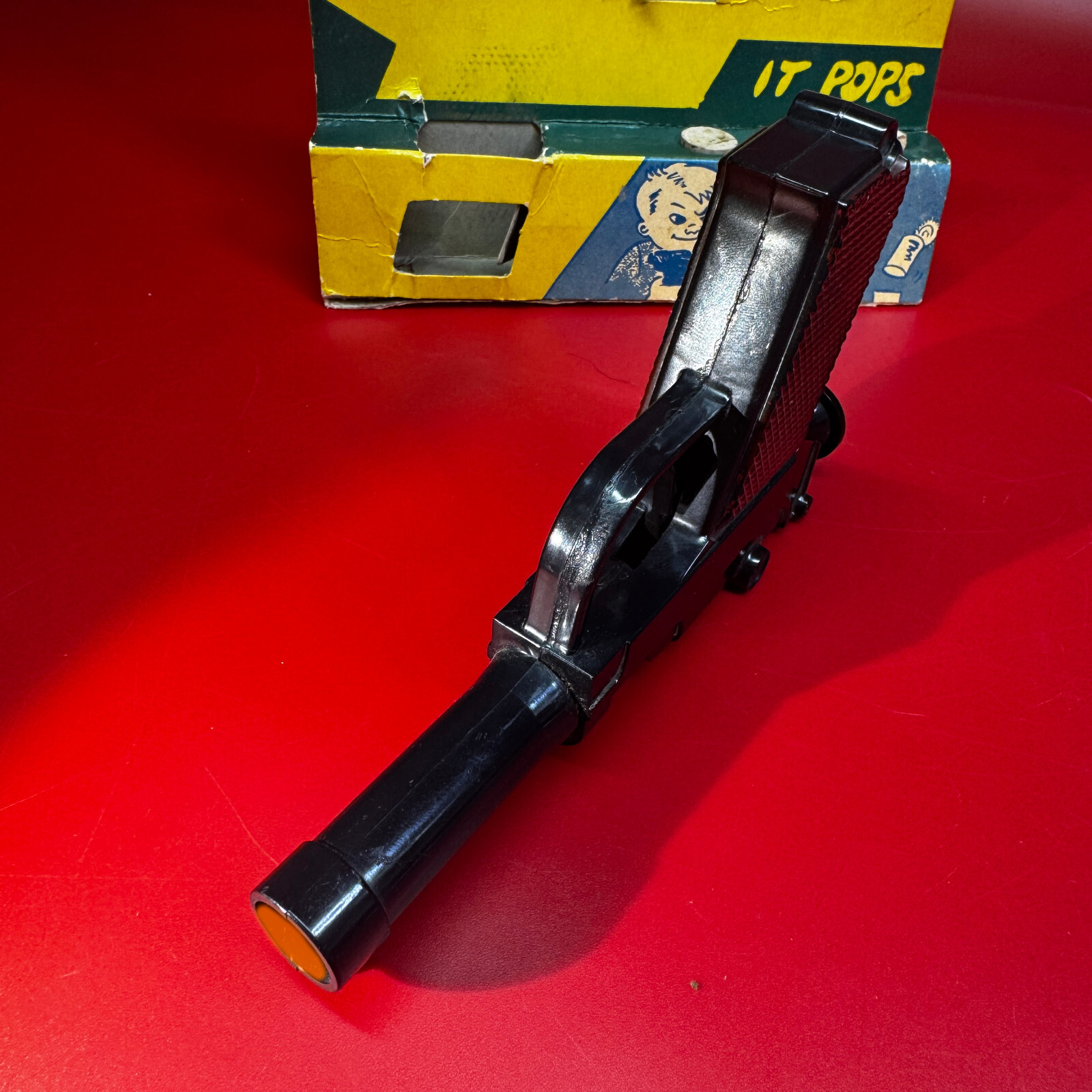 Knickerbocker’s Cork Gun Set With Great Graphics And Three Unused Corks ...