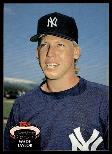 1992 Stadium Club #667 Wade Taylor New York Yankees | eBay
