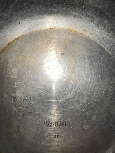 Vintage Flint Ware Ecko 1 1/2 Qt Sauce Pan No Lid | eBay