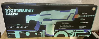 Gelbee Gel Gun STORMBURST GLOW In the Dark 4 in 1 Modular Bead Blaster ...