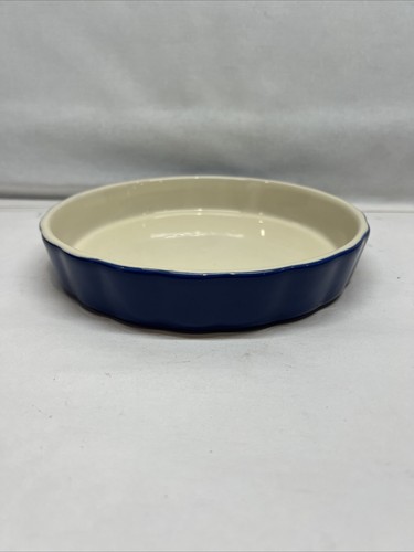 Century 7.75” Pie Baking Dish - Blue And White | eBay